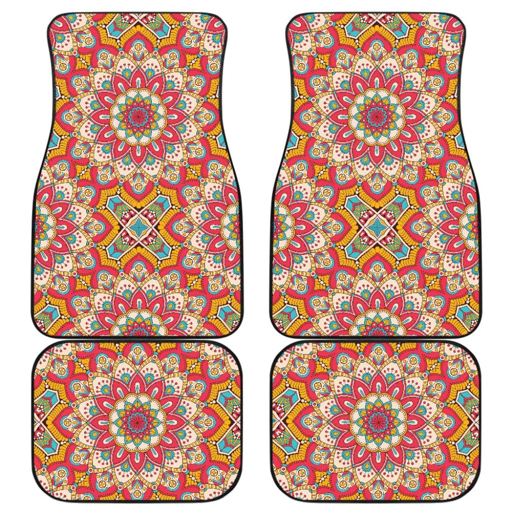 Colorful Car Floor Mats - Vibrant Interior Style & Floor Protection