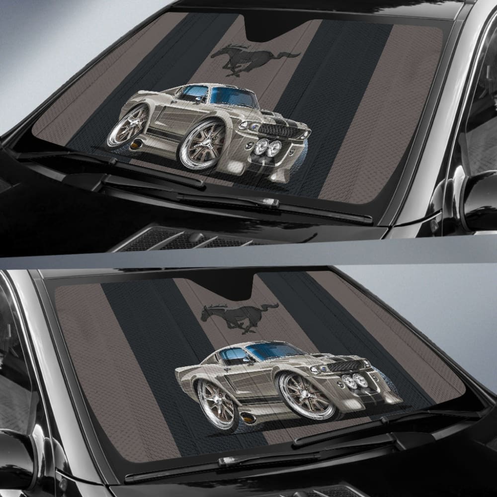 Ford Mustang Fastback Muscle Car Auto Sun Shades 210801 - Amazing Gift ...